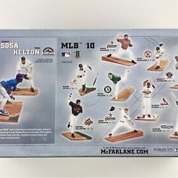 Other | Sammy Sosa Todd Helton Mcfarlane Special Edition Deluxe Box Set ...